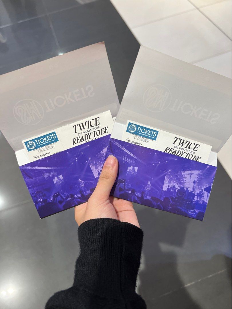 TWICE RTB TICKET, Tickets & Vouchers, Event Tickets on Carousell