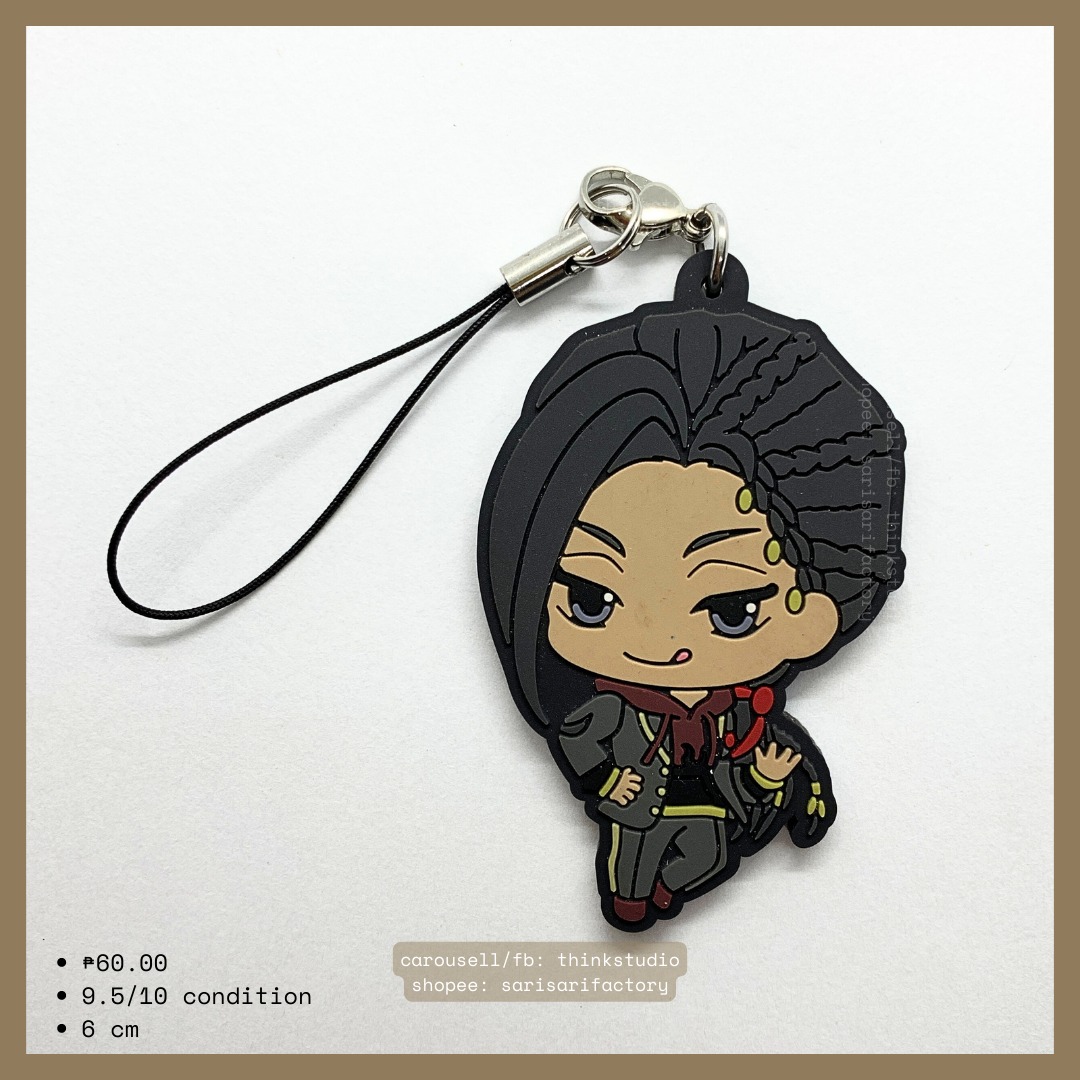 twisted wonderland - jamil viper - rubber keychain on Carousell