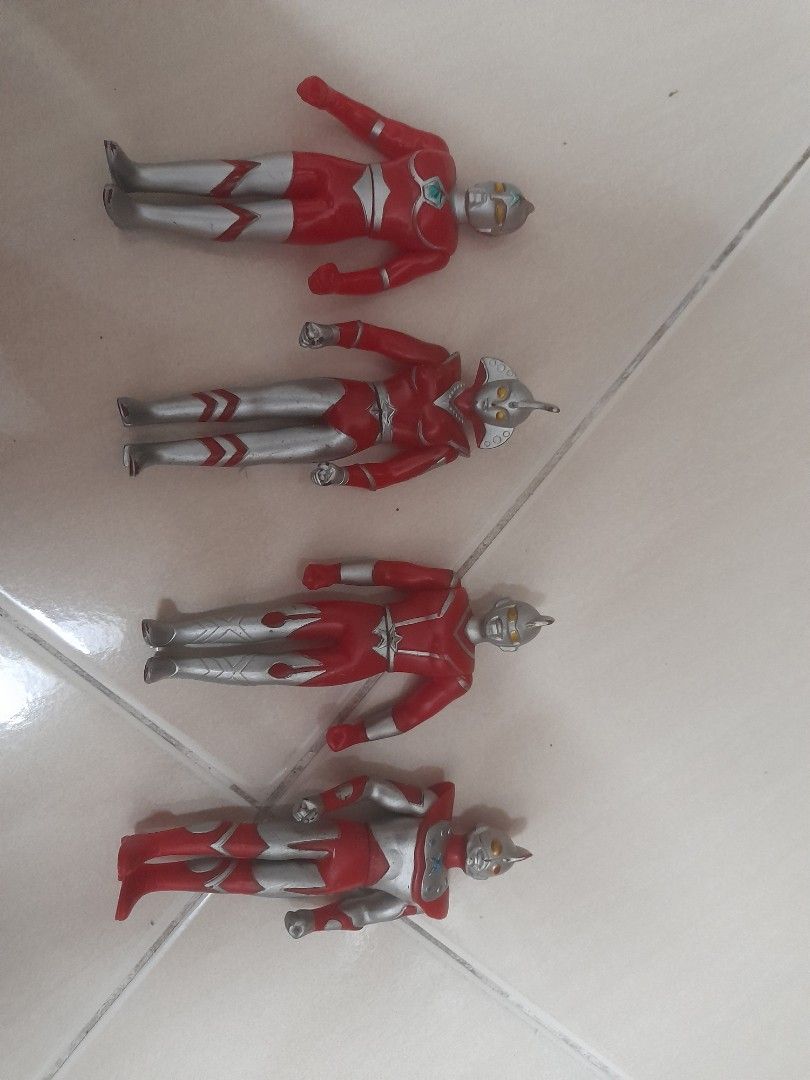 ultraman usa 4 pc, Hobbies & Toys, Toys & Games on Carousell