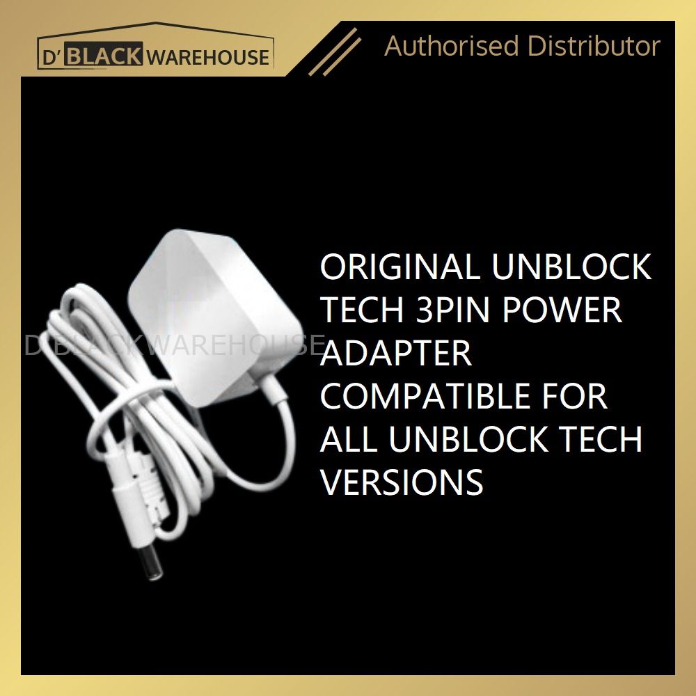 UNBLOCK TECH UBOX GEN 8 GEN 9 GEN 10 BLUETOOTH REMOTE CONTROL AND POWER ...