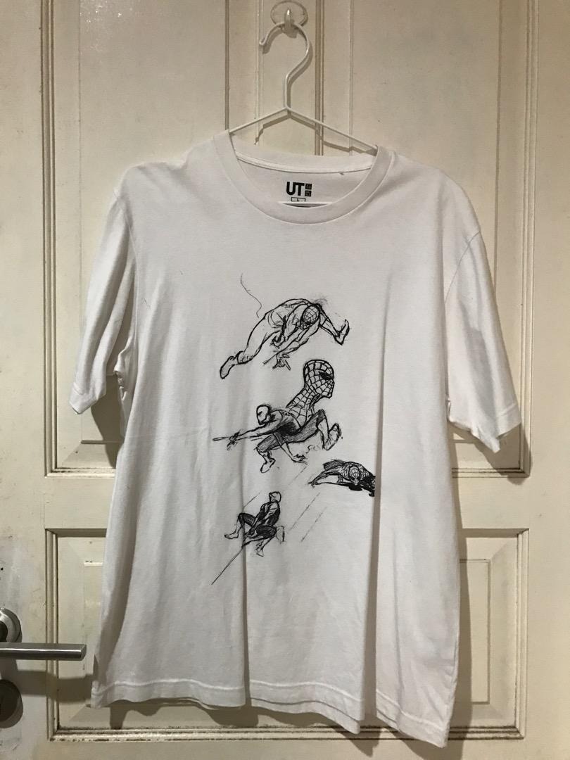 Uniqlo Marvel UT Spider-Man Shirt on Carousell