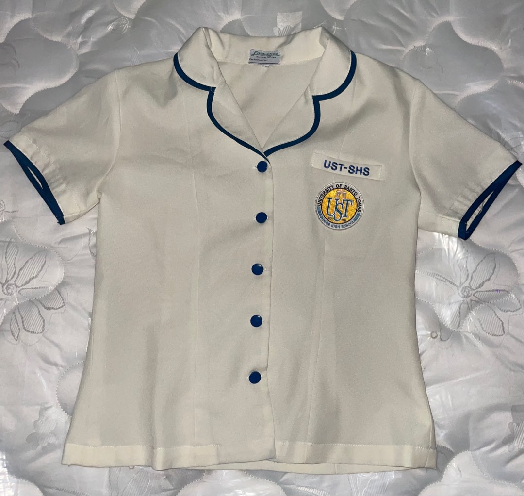 UST-SHS Uniform (M), Women's Fashion, Tops, Shirts on Carousell
