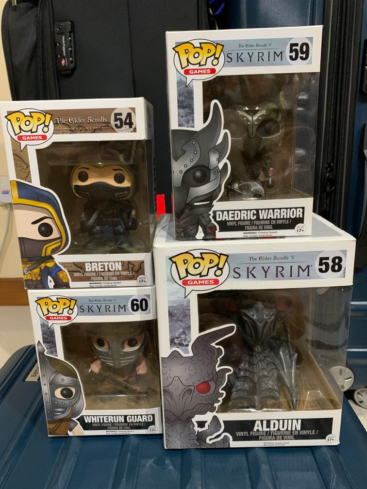 Vaulted Skyrim and Elder Scroll Funko Pop Series, Hobbies & Toys, Toys ...