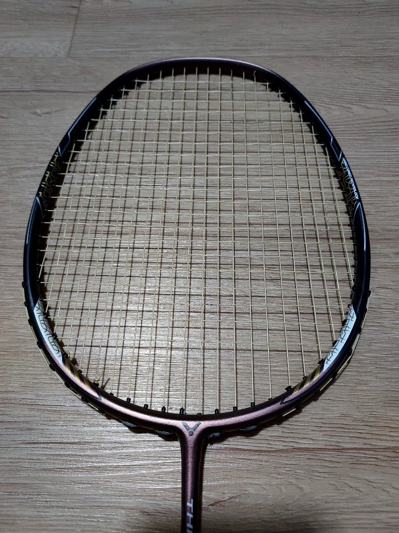 Victor Thruster Hawk Badminton Racket (Purple Bronze), Sports Equipment ...