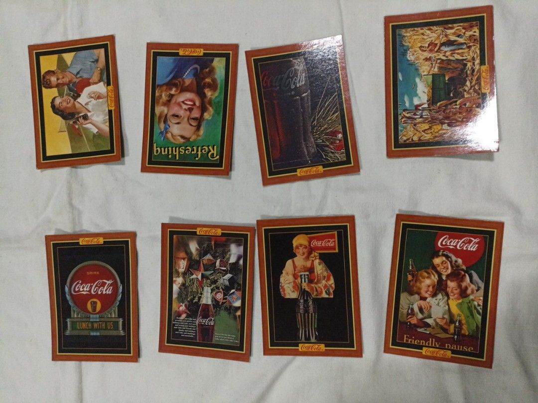 Vintage Coca Cola Collection Cards, Hobbies & Toys, Memorabilia ...