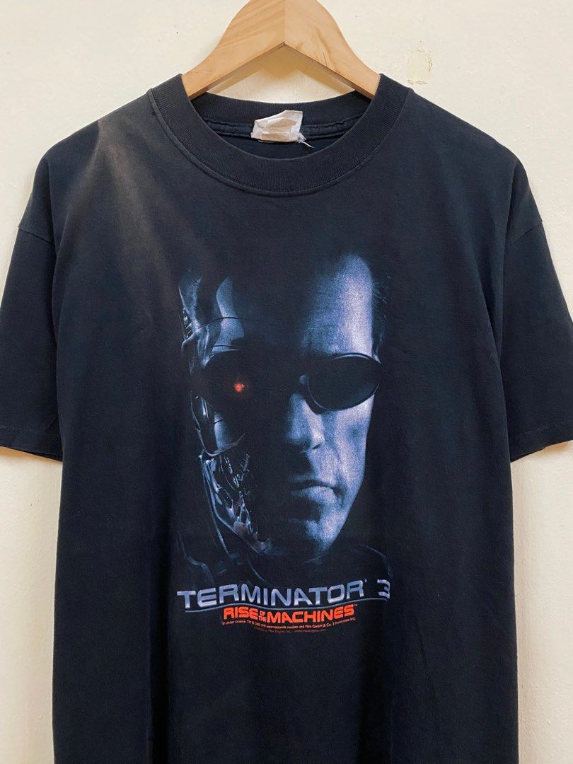 VINTAGE TERMINATOR MOVIE TEE SHIRT PROMO 2003, Men's Fashion, Tops ...