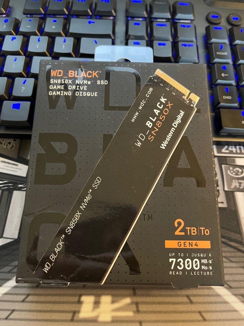 Brandnew WD_Black SN850X PCIE 4.0 NVME M.2 SSD (2TB), Computers & Tech, Parts & Accessories ...