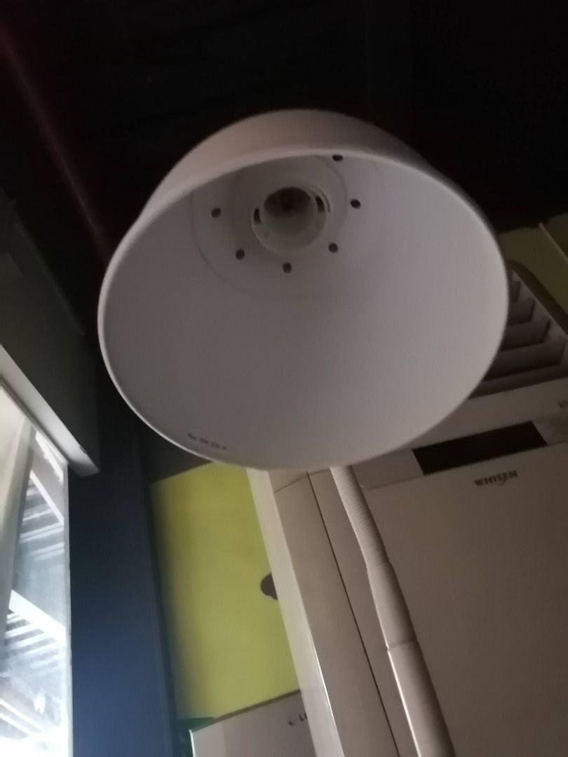 White Rusta Floor Lamp, Furniture & Home Living, Lighting & Fans ...