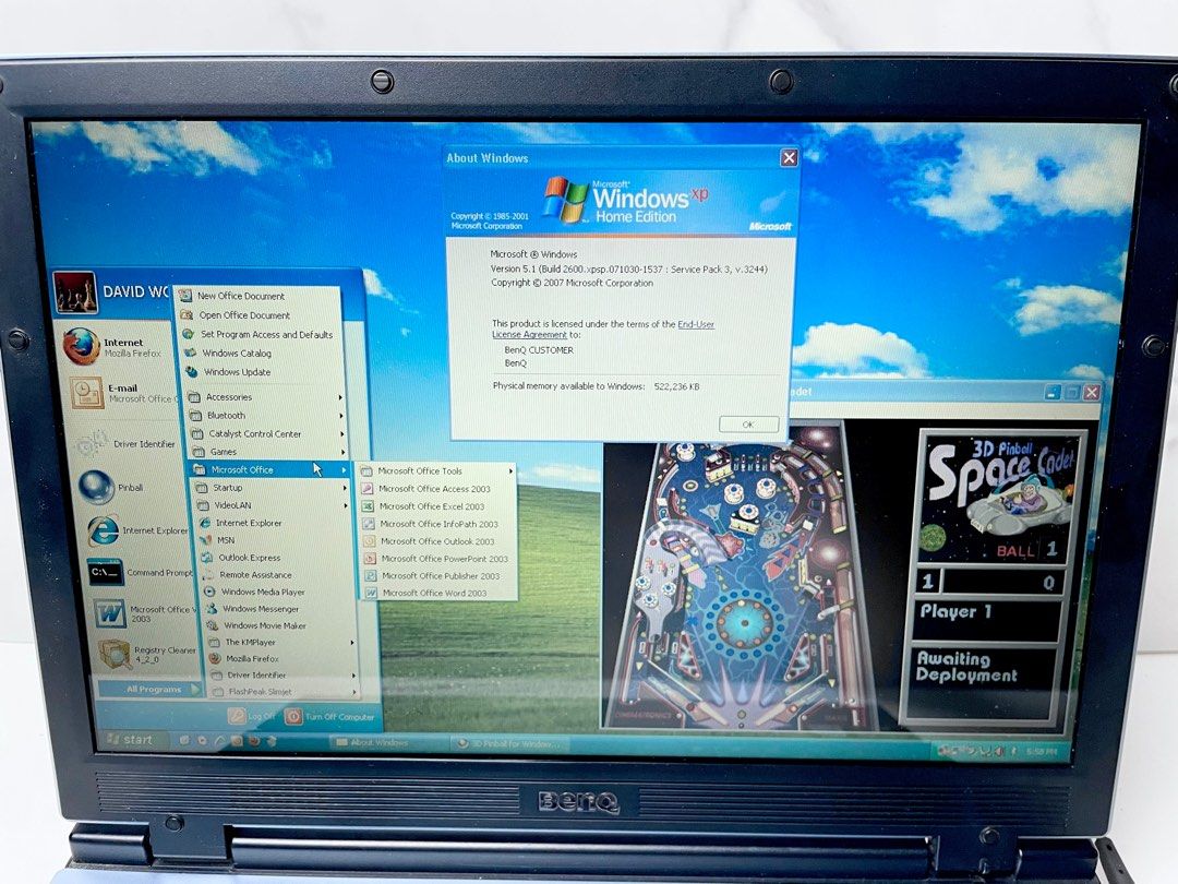 Windows XP Laptop Retro, Computers & Tech, Laptops & Notebooks on Carousell