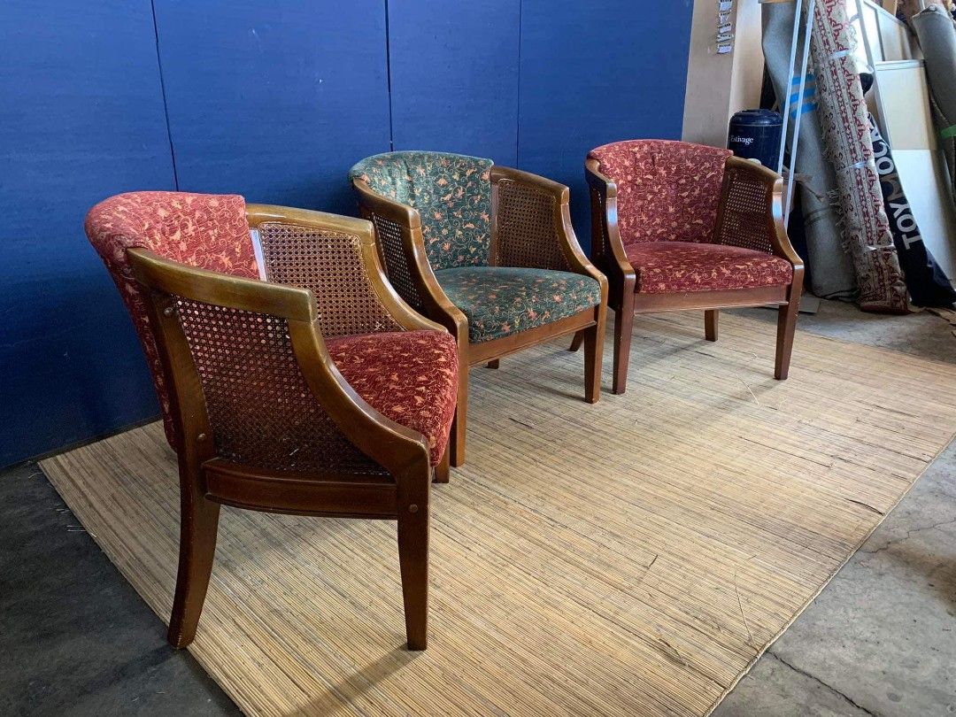 Wooden Arm Chair, Furniture & Home Living, Furniture, Chairs on Carousell