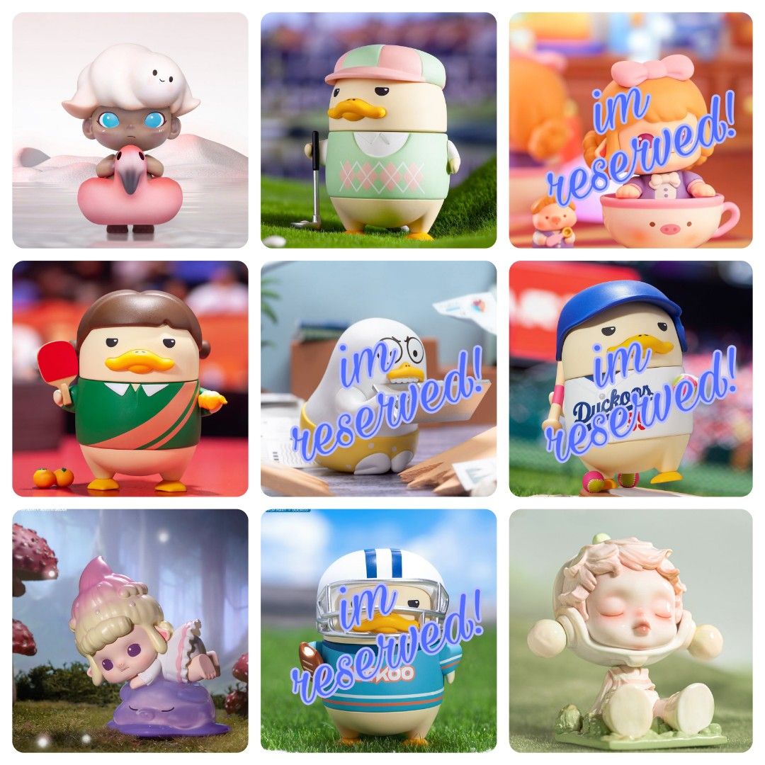 [wtt / wts] popmart dimoo retro series | skullpanda the warmth series ...