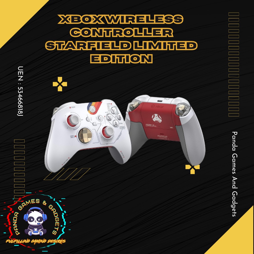XBOX WIRELESS CONTROLLER STARFIELD LIMITED EDITION, Video Gaming ...