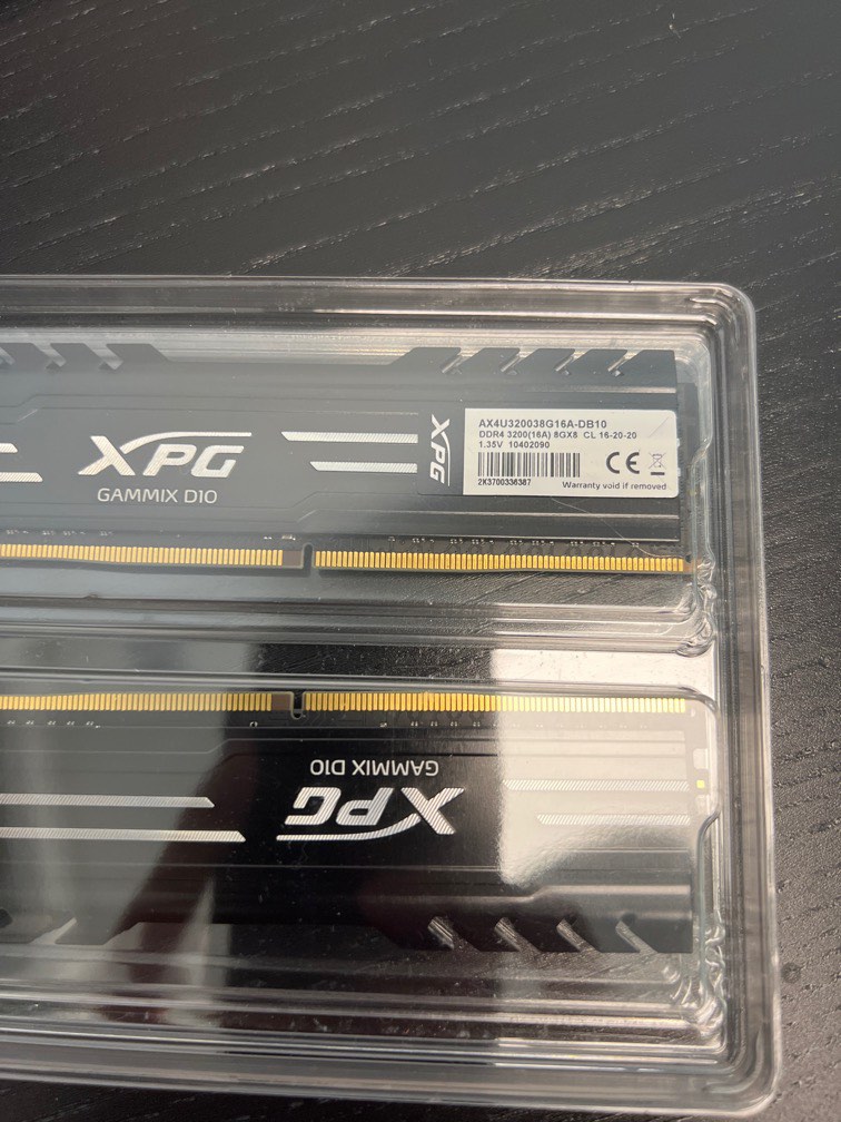 XPG GAMMIX DIO 8GB DDR4 3200Hz 一條, 電腦＆科技, 電腦周邊及配件, 電腦周邊產品 - Carousell