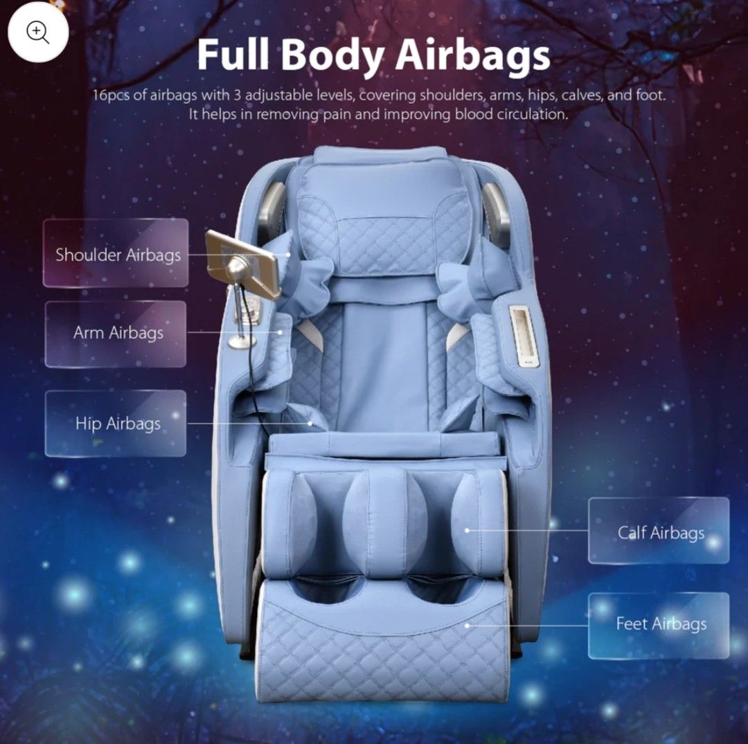 ZERO UFAIRY MASSAGE CHAIR, Health & Nutrition, Massage Devices on Carousell