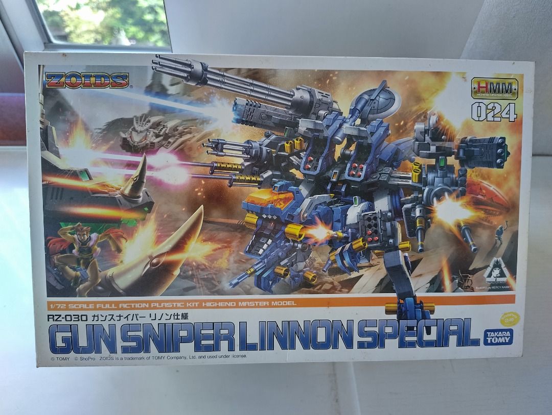 Zoids 024 Gun Sniper Linnon special, 興趣及遊戲, 玩具 & 遊戲類 - Carousell