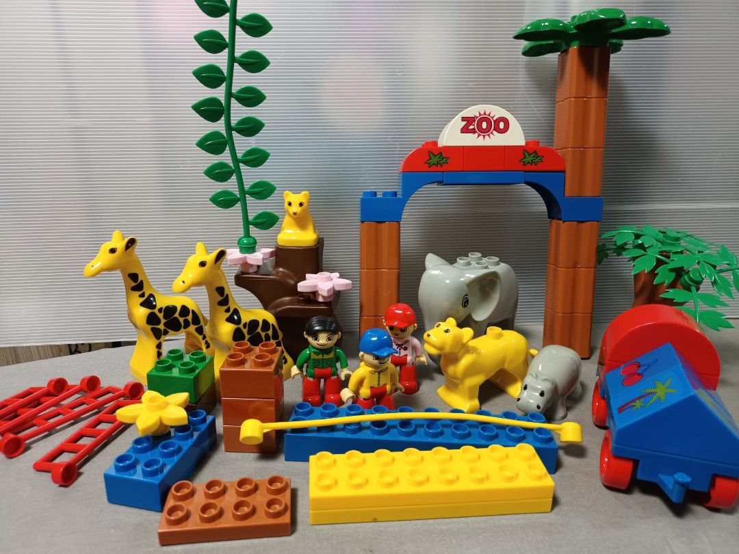 Zoo Animals Building Blocks, Babies & Kids, Infant Playtime on Carousell
