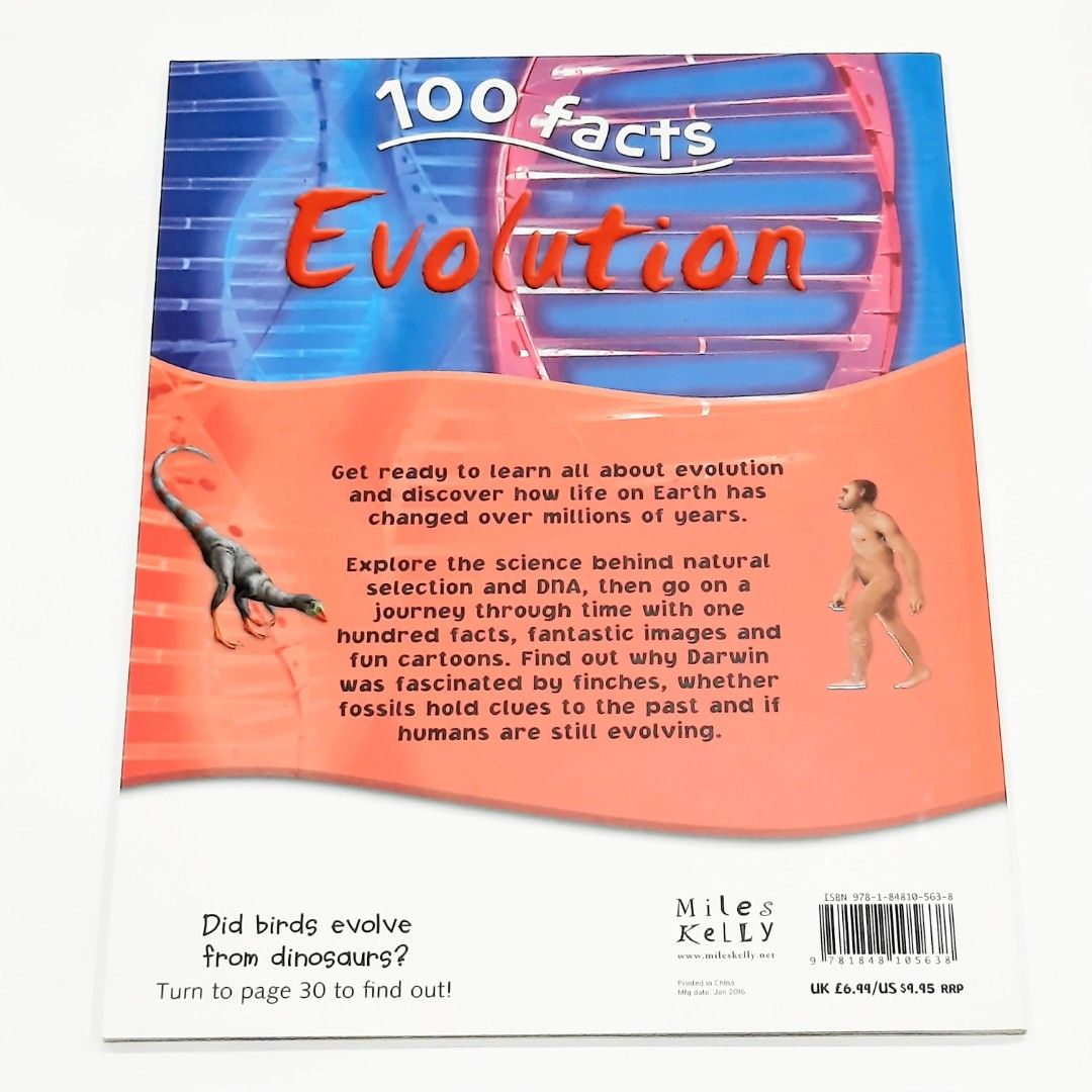 100 Facts Evolution, Hobbies & Toys, Books & Magazines, Children's ...