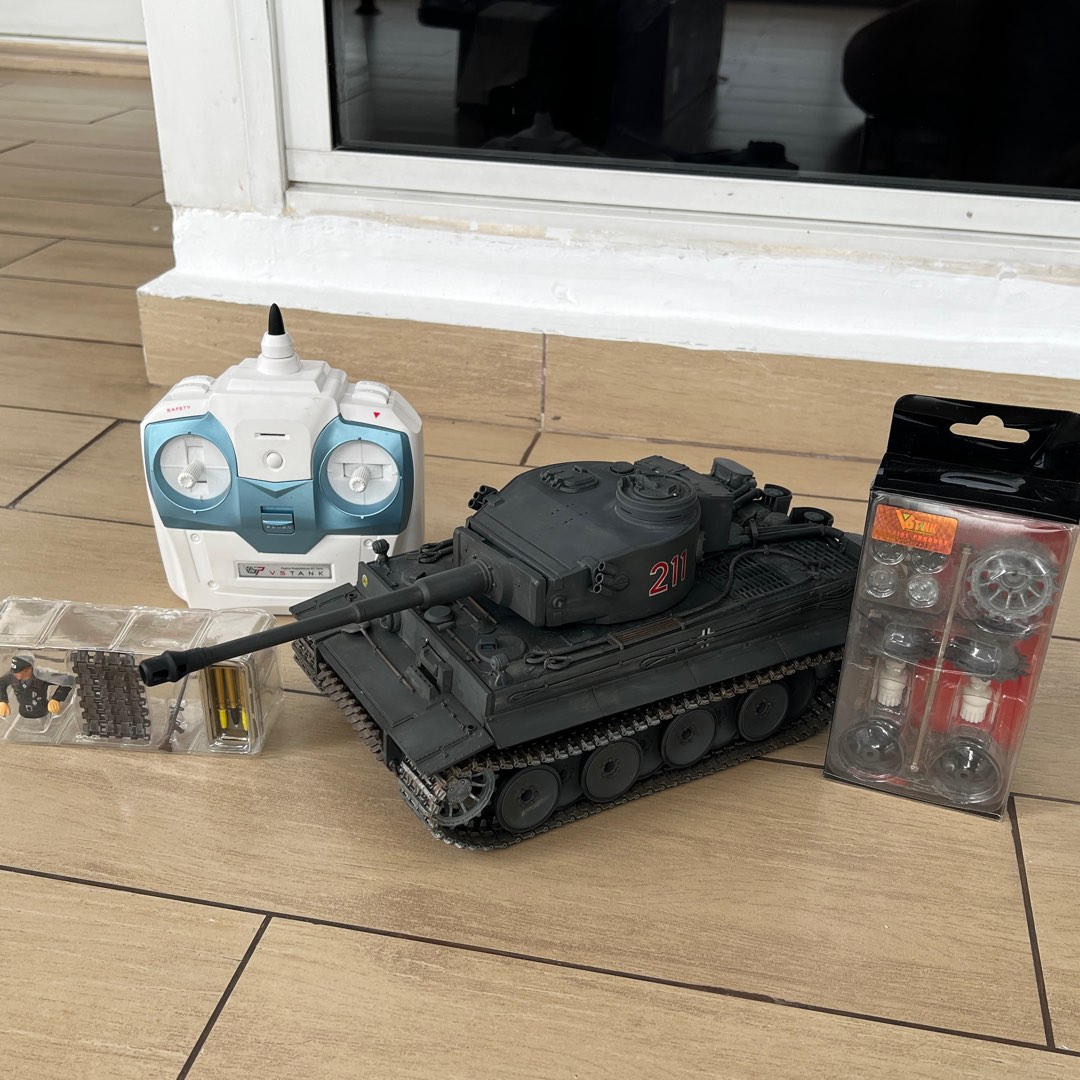 1/24 VSP RC Tiger 1 Tank, Hobbies & Toys, Toys & Games on Carousell