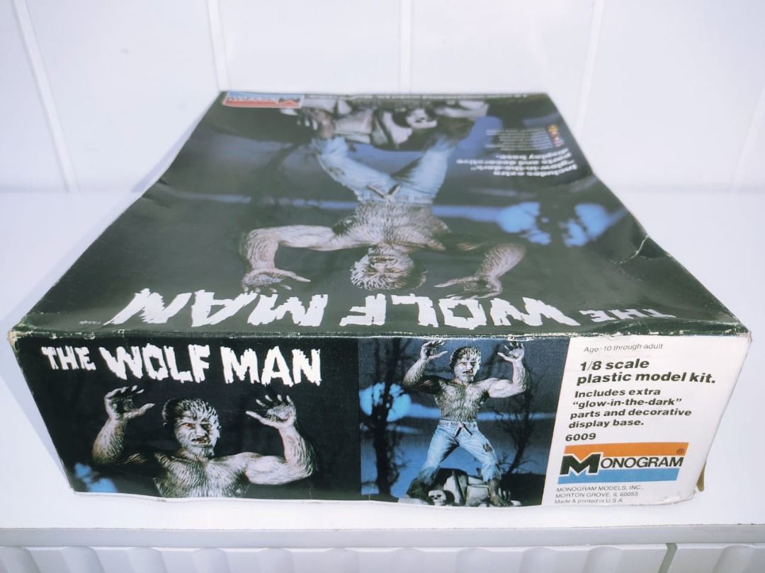 1983 THE WOLFMAN 1:8 SCALE MONOGRAM MODEL KIT, Hobbies & Toys ...
