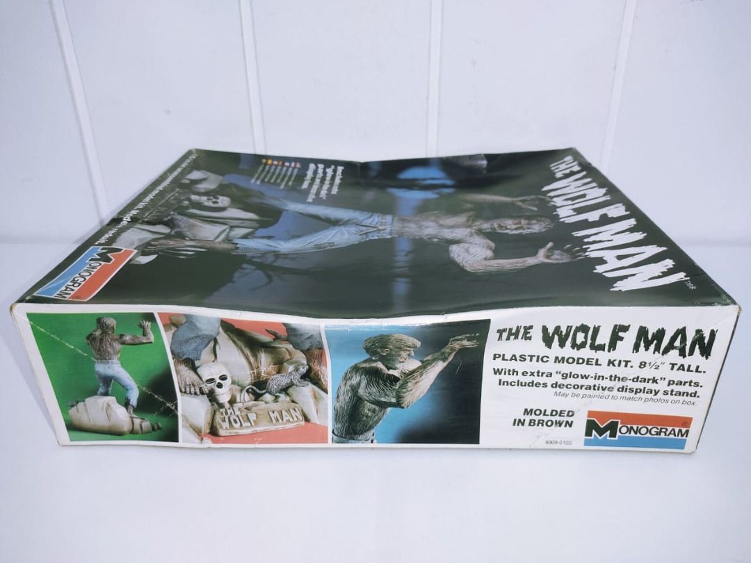 1983 THE WOLFMAN 1:8 SCALE MONOGRAM MODEL KIT, Hobbies & Toys ...