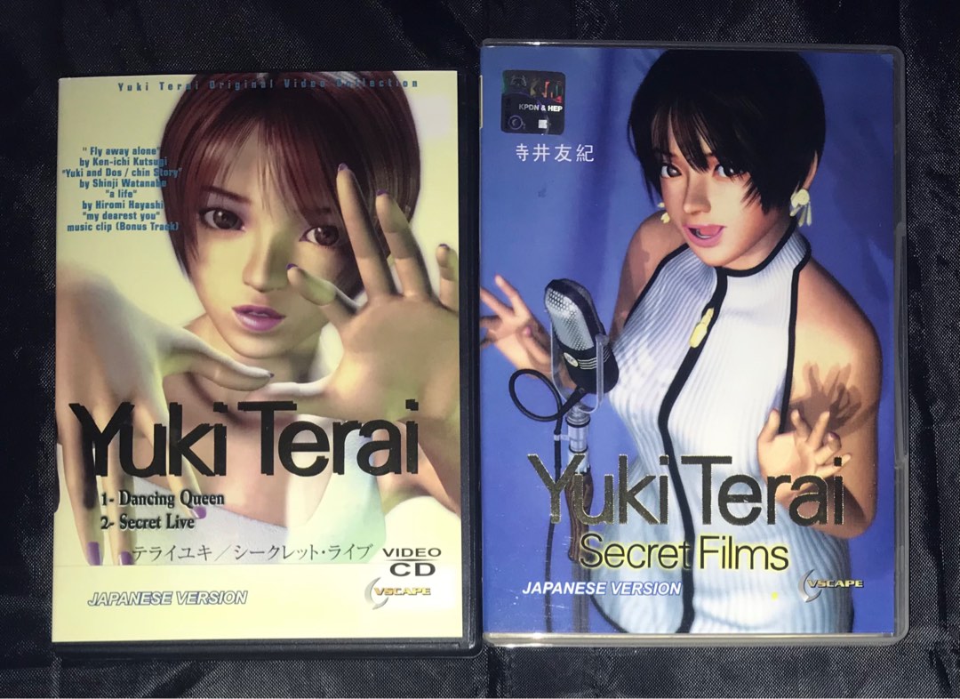 2 YUKI TERAI VCD VIDEO CD (JAPANESE VERSION), Hobbies & Toys, Music & Media, CDs & DVDs on Carousell
