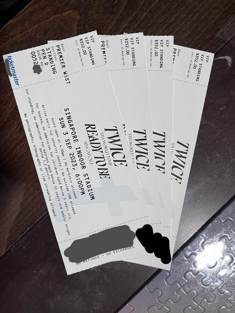 WTS/LFB VIP Standing Pen D Ticket Twice (No bidding), Tickets ...