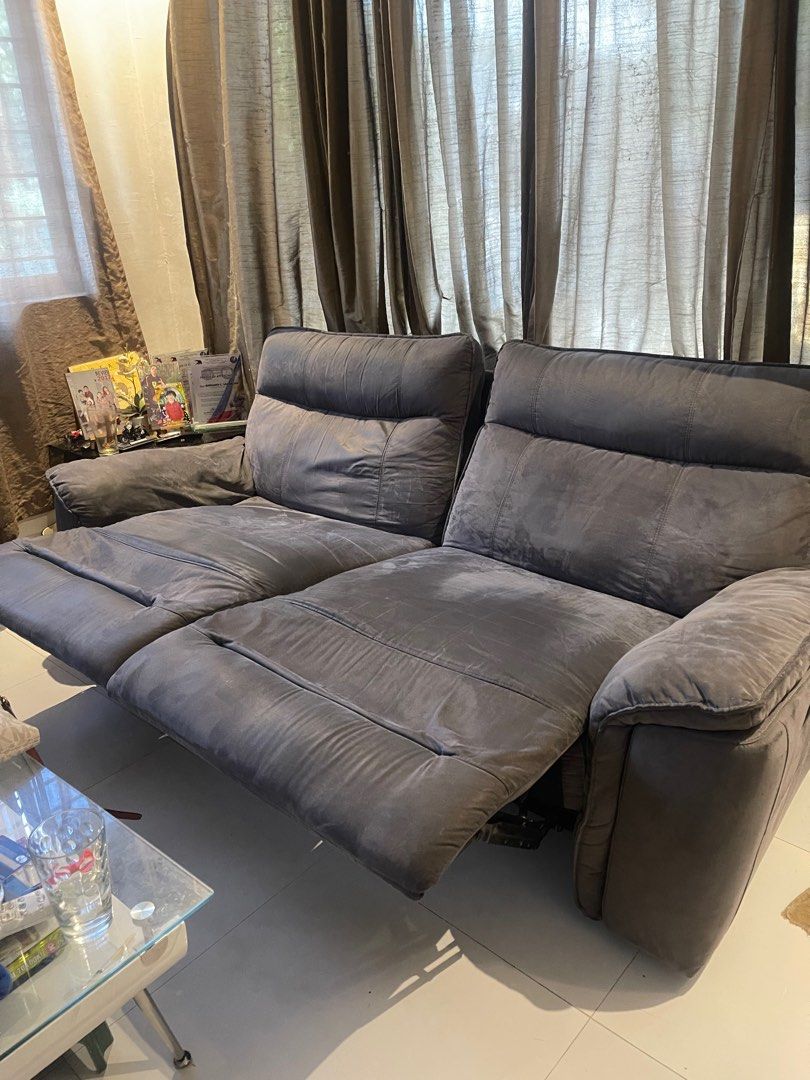 Large 4 Seater Recliner Sofa | Baci Living Room