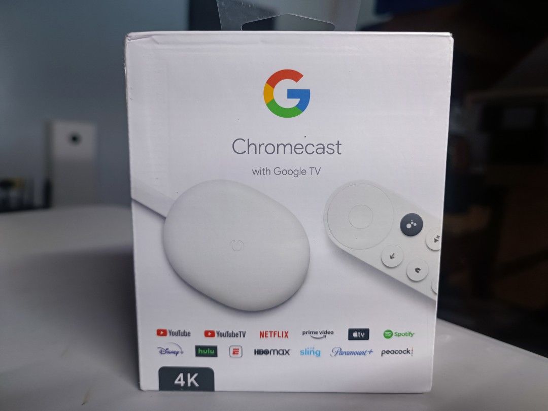 4k Google Chromecast 4th gen, Furniture & Home Living, Furniture, TV ...