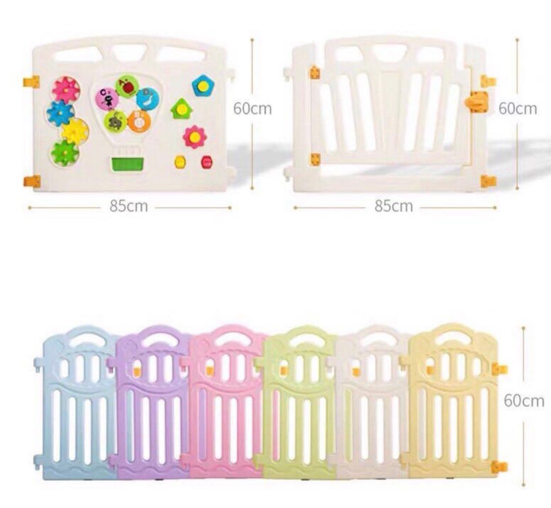 8 Panels Play Yard, Babies & Kids, Infant Playtime on Carousell