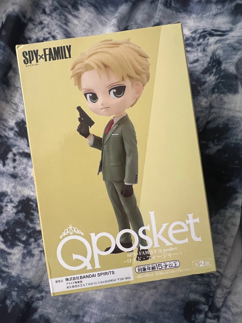 全新現貨日版 Spy X Family 間諜家家酒 Loid Forger 洛伊德佛傑黃昏 QPosket Spy Family ...