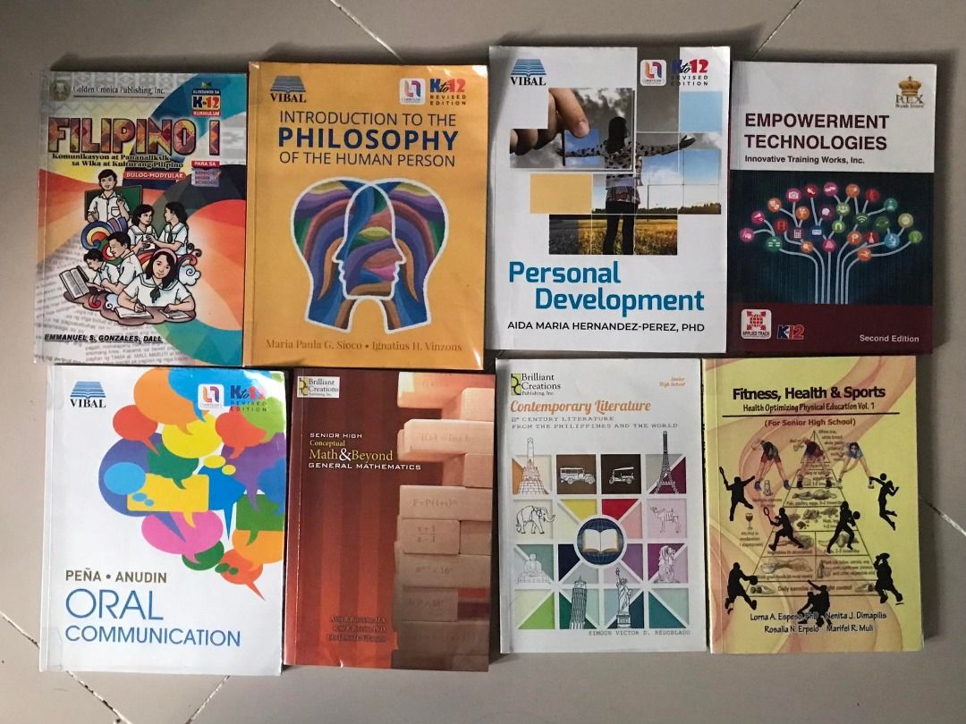Adamson University Senior High School (SHS) Grade 11 Books with Plastic ...
