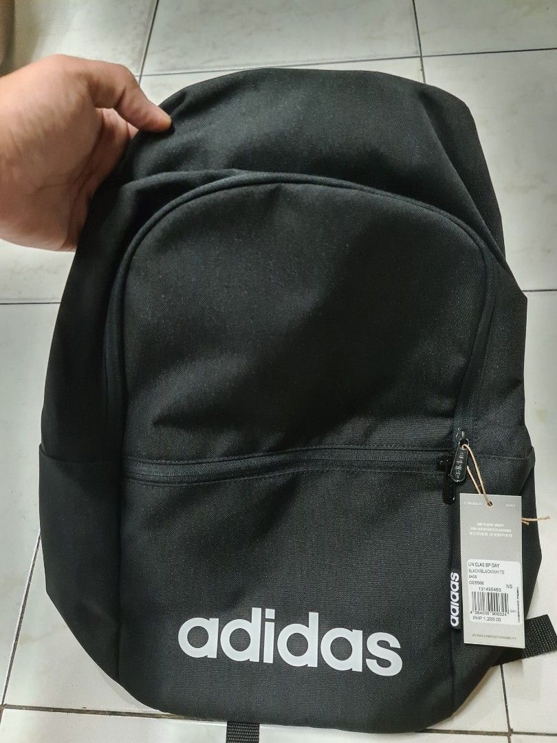 Adidas Black Backpack on Carousell