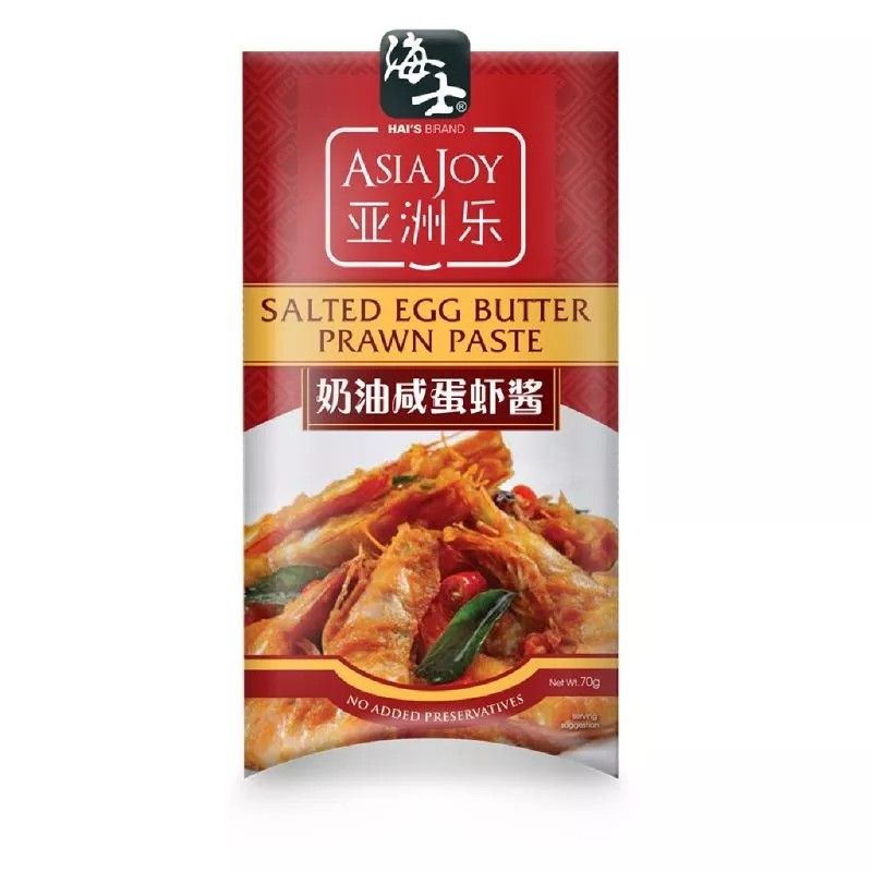 Asia Joy salted egg butter prawn paste instant salted egg yolk sauce ...