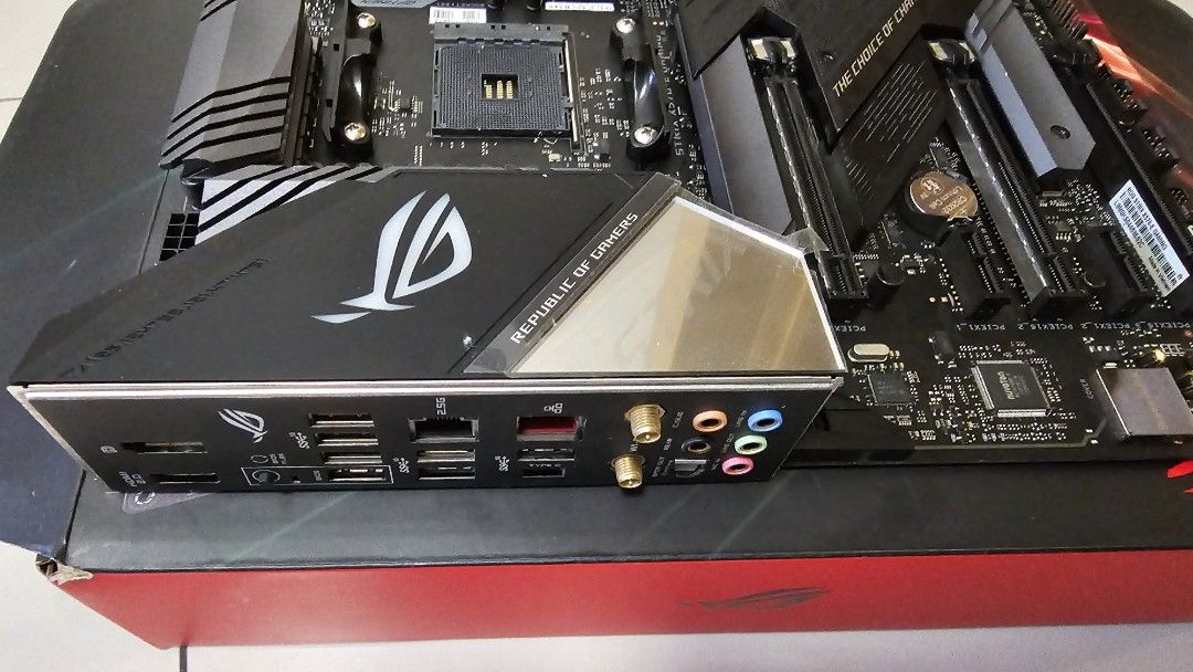 Asus Rog Strix X570-E Gaming motherboard, Computers & Tech, Parts ...