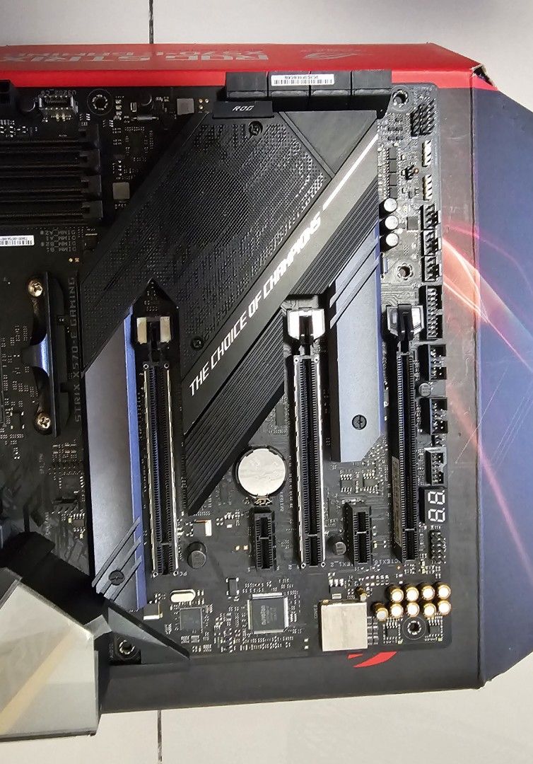 Asus Rog Strix X570-E Gaming motherboard, Computers & Tech, Parts ...