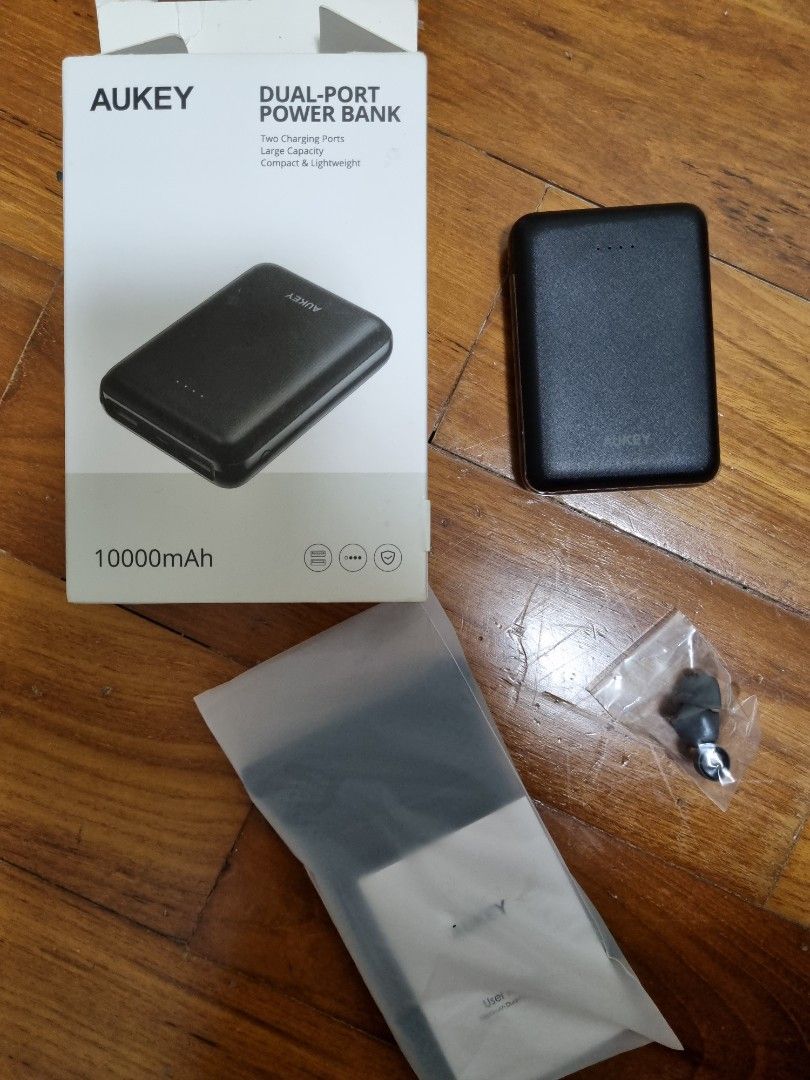 AUKEY Power Bank 10000mAh (Model PB-N66), Mobile Phones & Gadgets, Mobile & Gadget Accessories ...