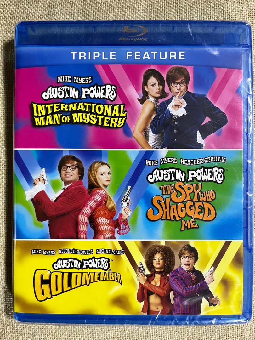 Austin Power trilogy box set - blu ray, Hobbies & Toys, Music & Media ...