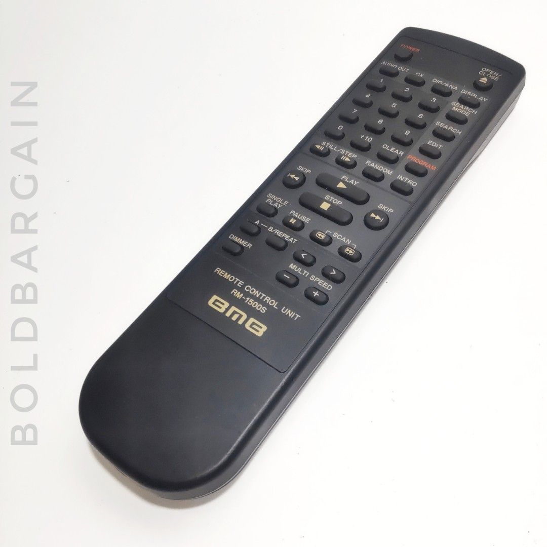 Authentic BMB RM-1500S Wireless Remote Control for Karaoke Amplifier CD ...