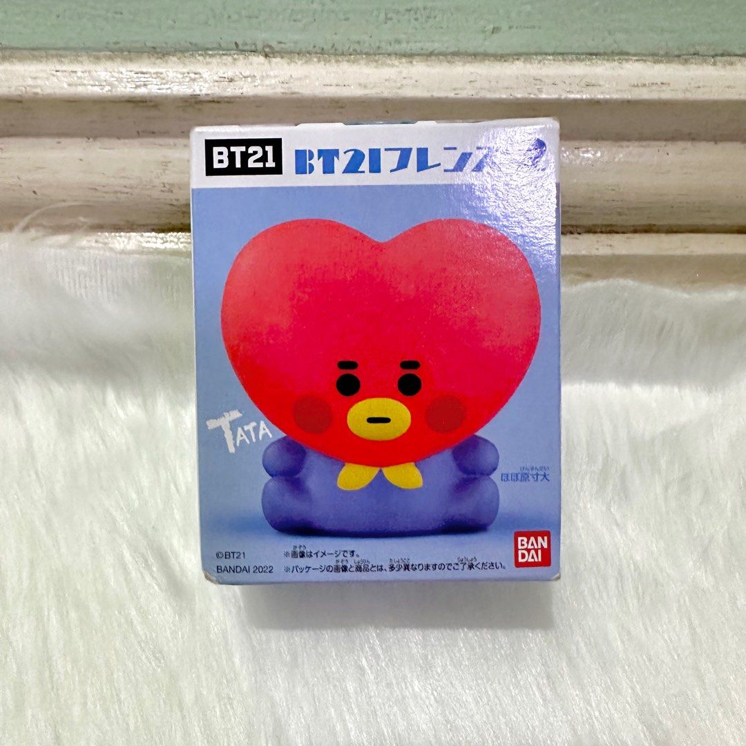 [Authentic] BT21 BTS Figurine Display (RJ, Tata, Cooky) on Carousell