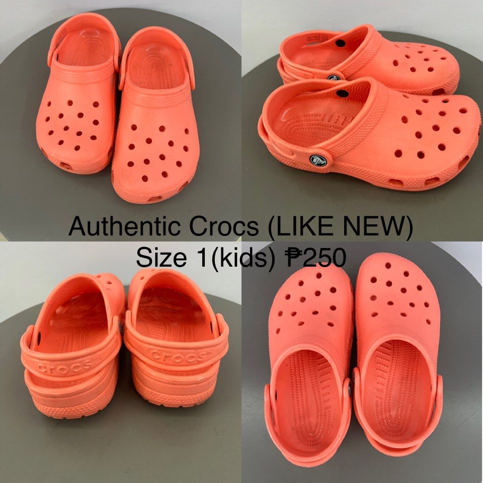 Authentic Crocs for Kids, Babies & Kids, Babies & Kids Fashion on Carousell
