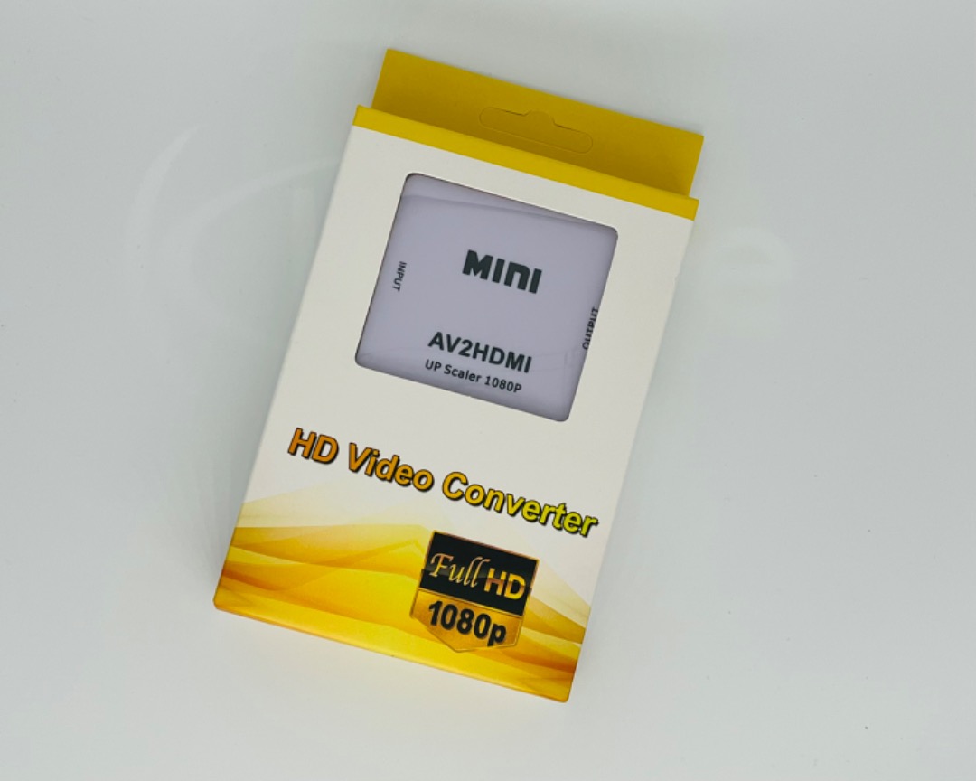 三色線AV 轉 HDMI輸出 經典遊戲機 舊款DVD VCD適用 RCA AV TO HDMI CONVERTER, 家庭電器, 其他家庭電器 - Carousell