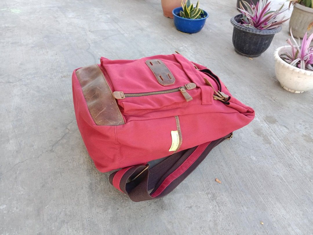 Bacpack GANDYS x kangol x porter, Fesyen Pria, Tas & Dompet , Ransel di ...
