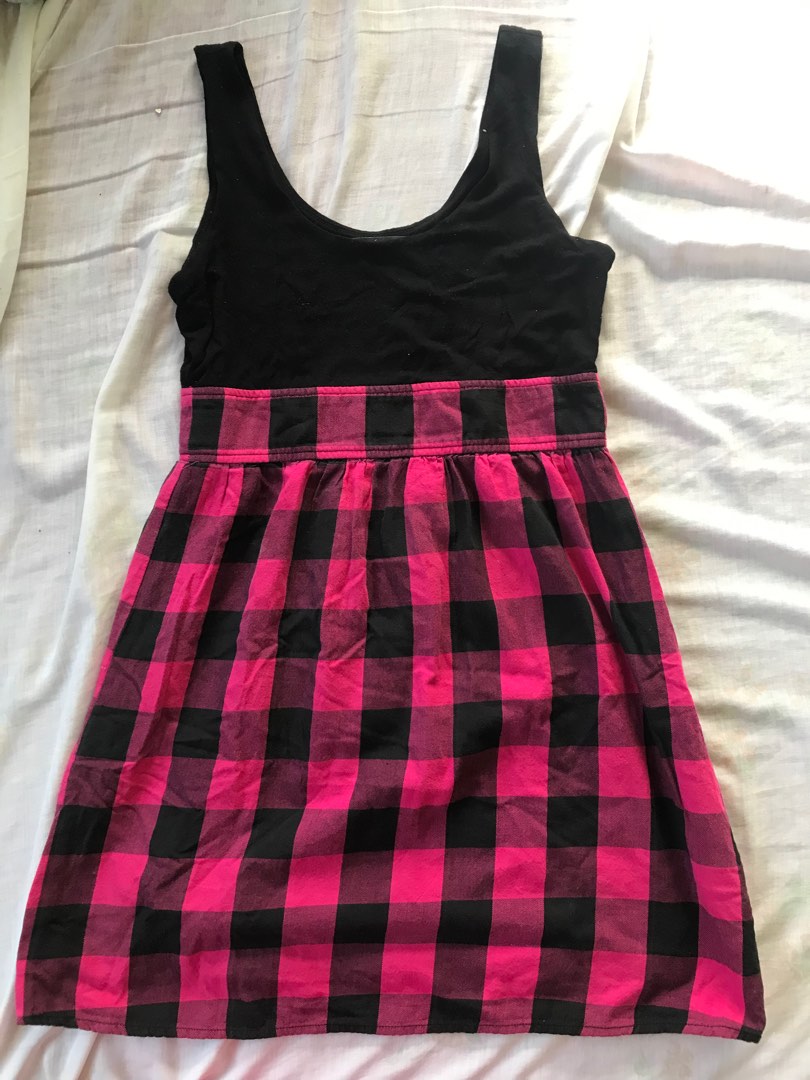 Barbie Checkered Dress, Women's Fashion, Dresses & Sets, Dresses on ...