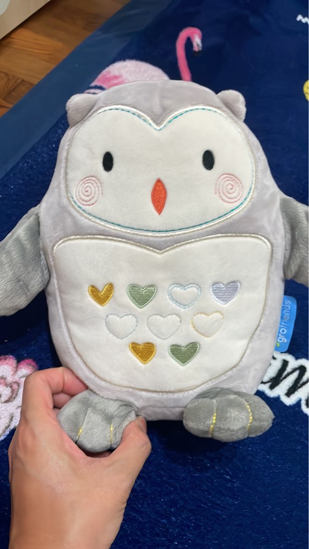 Barely used ollie the owl sleep training tool, Babies & Kids, Infant ...