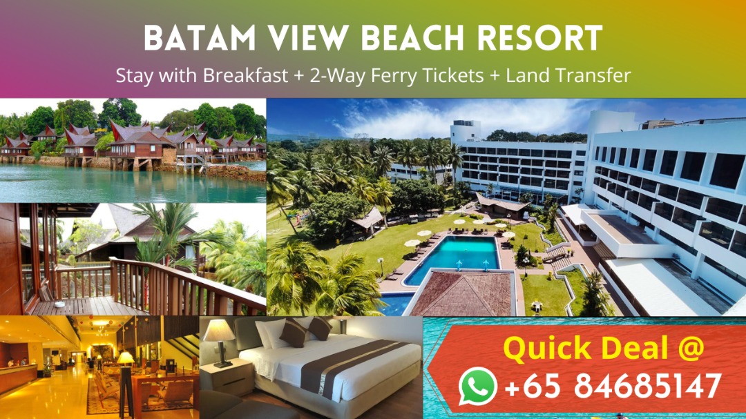 Batam View Beach Resort 2D1N F&E | Tour Pkg, Tickets & Vouchers, Local ...