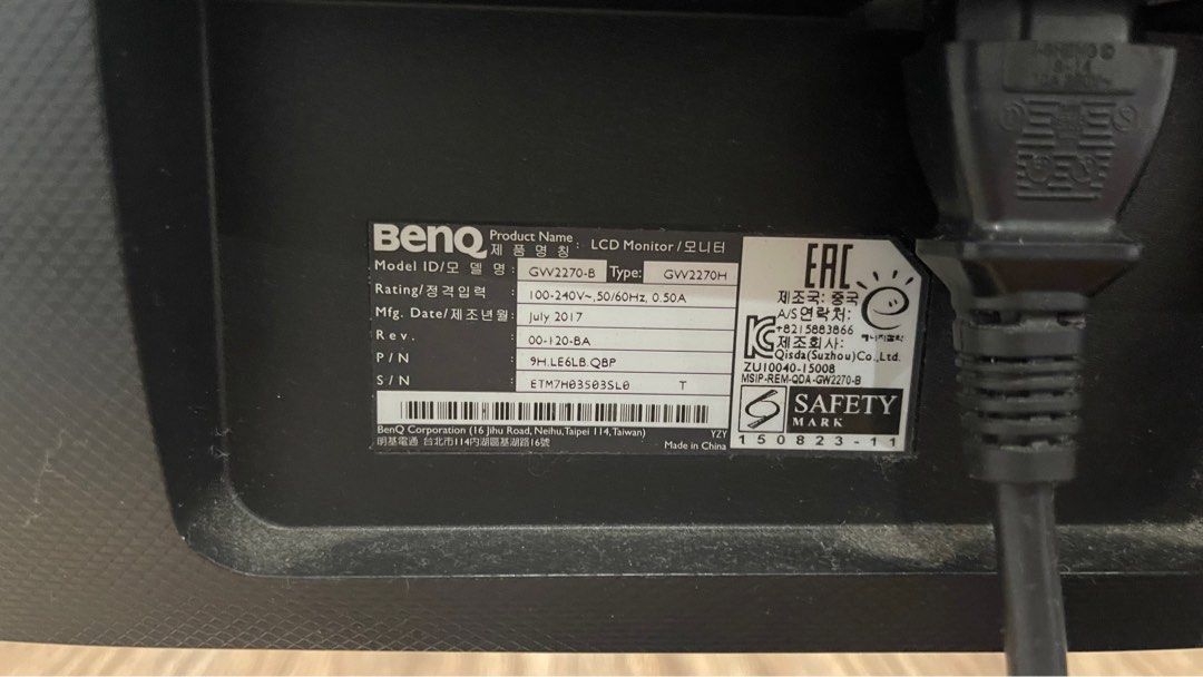 BenQ 22 inch Led Monitor HDMI, Computers & Tech, Parts & Accessories ...