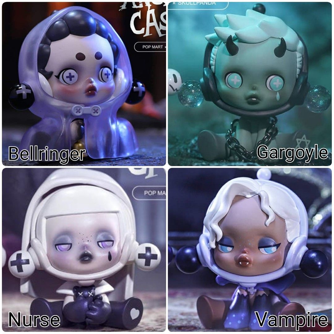 BN POP MART SKULLPANDA - Ancient Castle Series - Bellringer / Nurse ...