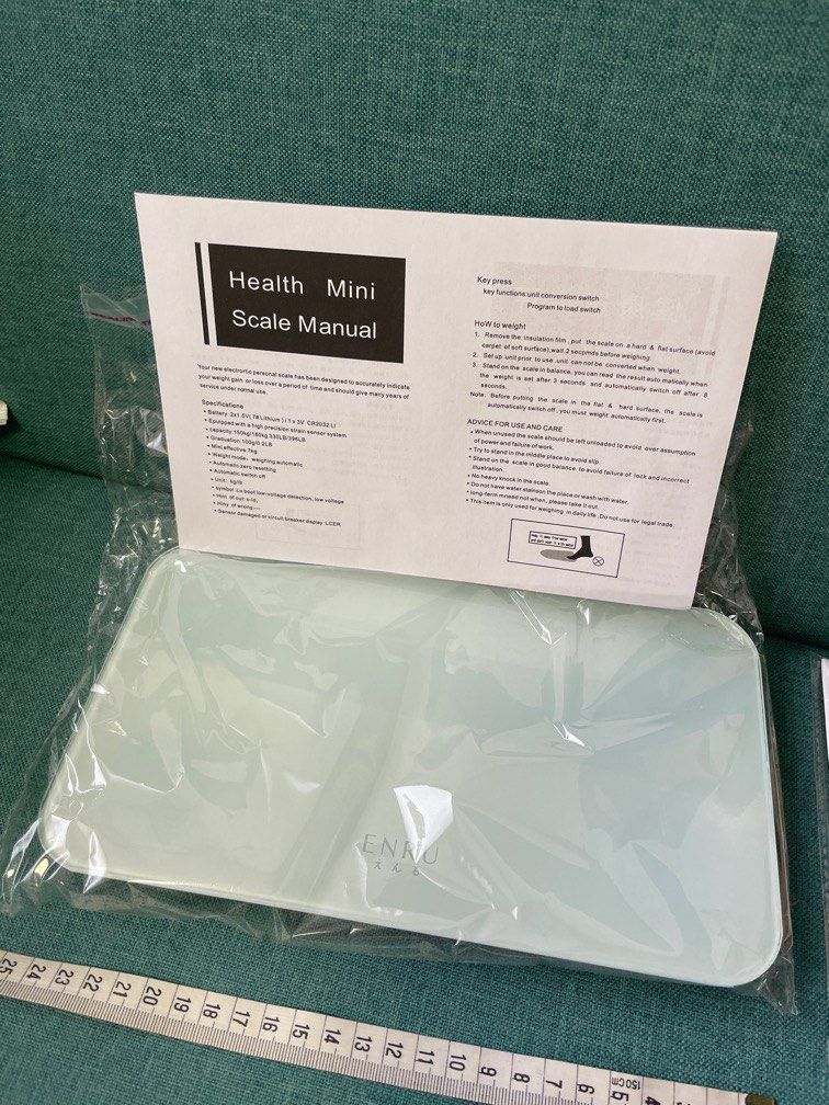 BNIB Mini measuring scale, Health & Nutrition, Health Monitors ...