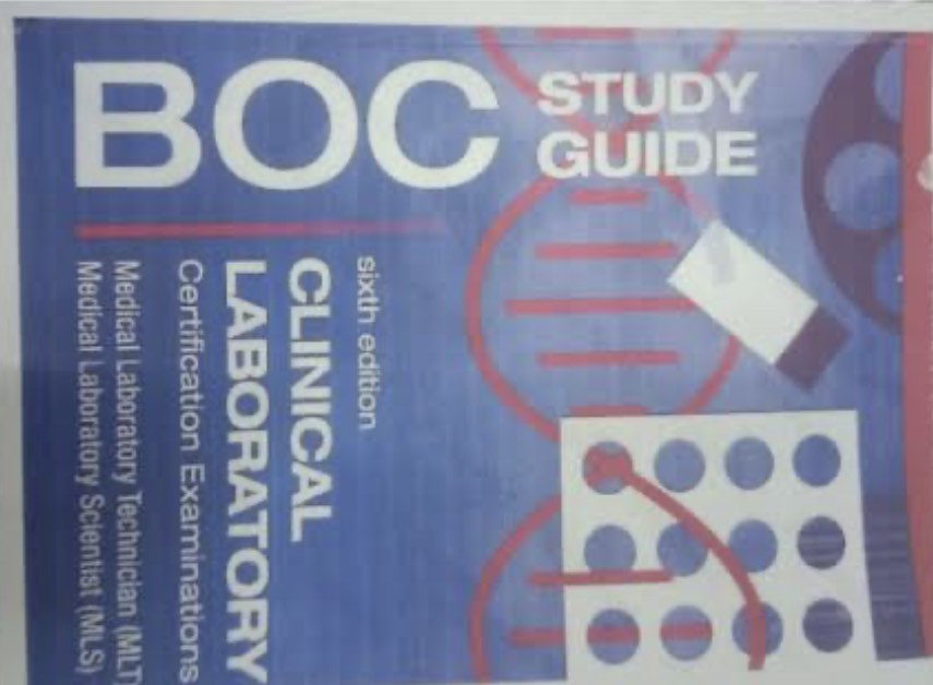 BOC REVIEWER PDF MEDICAL TECHNOLOGY, Hobbies & Toys, Books & Magazines ...