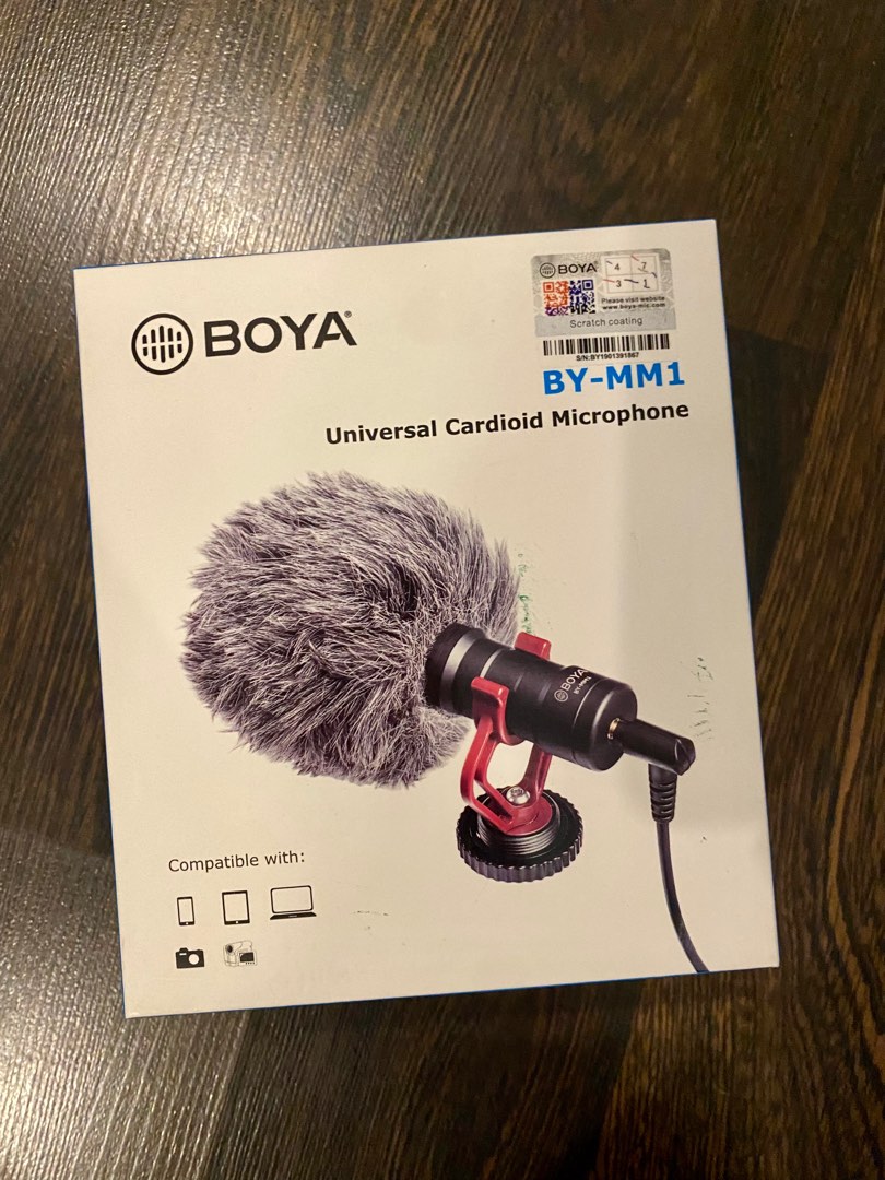 Boya Microphone, Audio, Microphones on Carousell